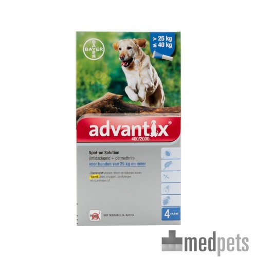 Advantix Chien | Anti-puces et tiques | Commander