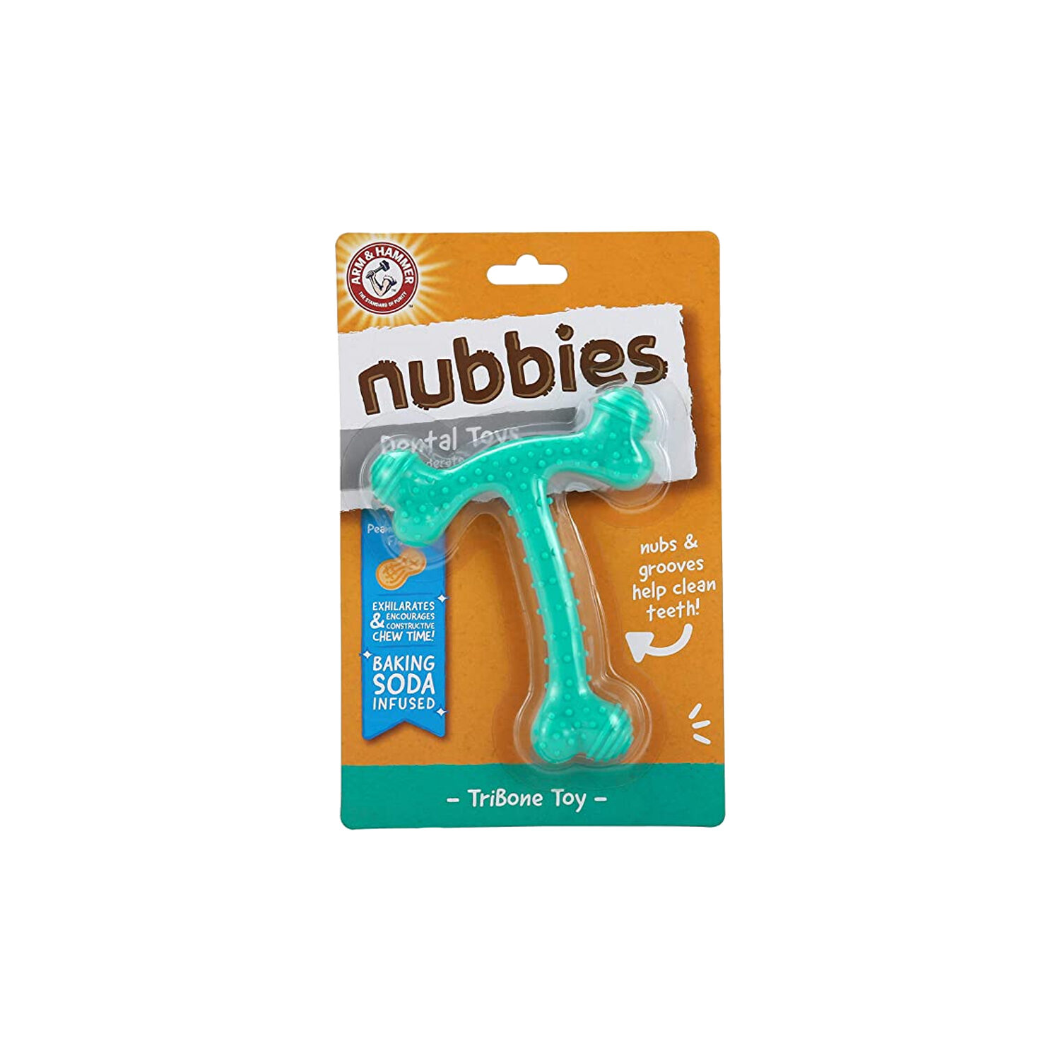 Nubbies TriBone Chew Toy Hundespielzeug nubbies-tribone-chew-toy-hundespielzeug