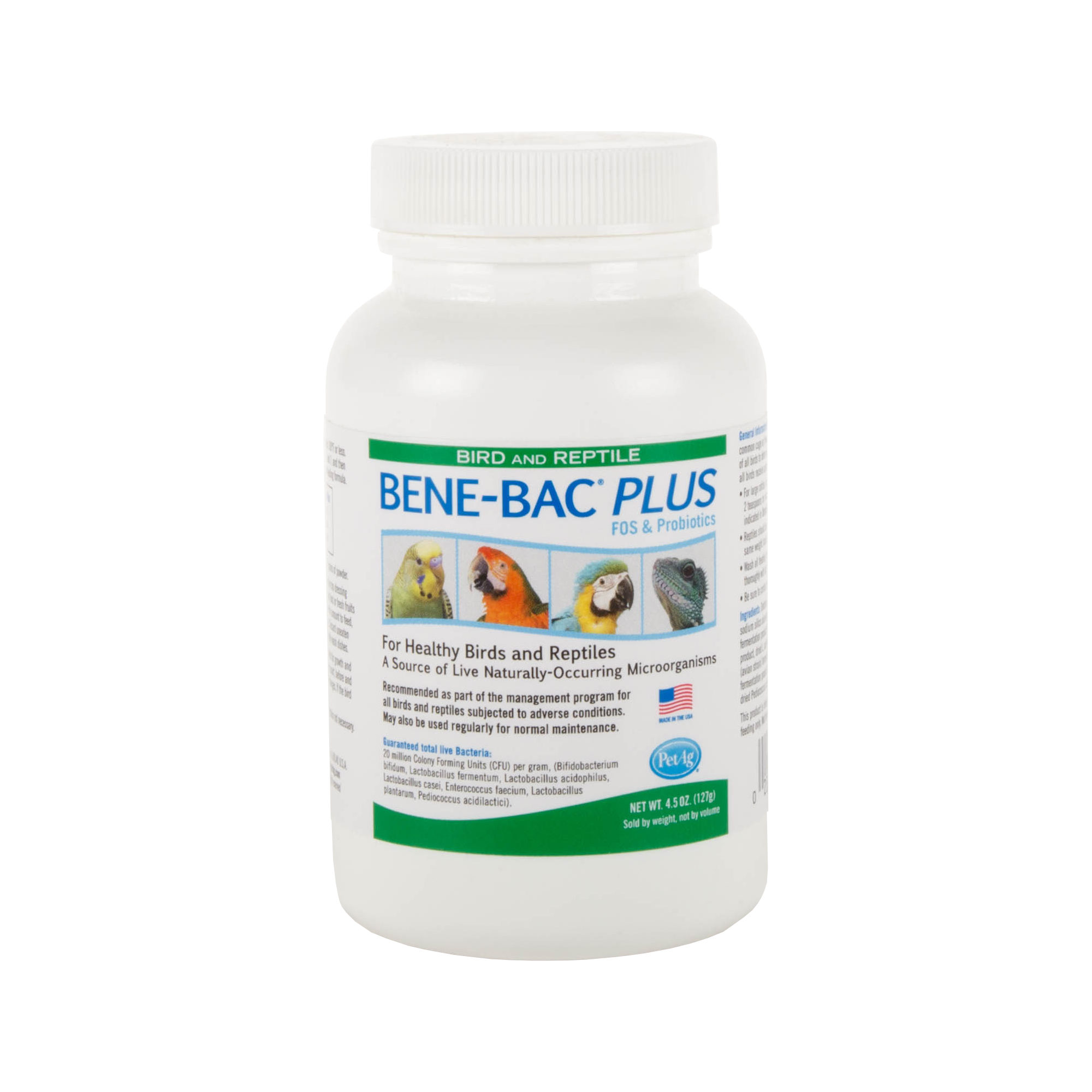 Bene-Bac Plus | Intestinal Support | Birds & Reptiles