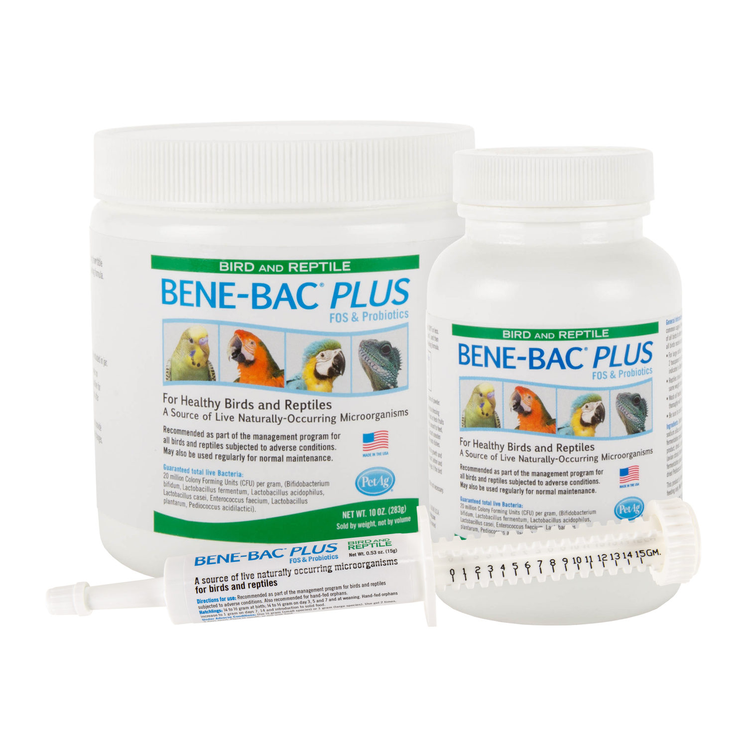 Bene-Bac Plus | Intestinal Support | Birds & Reptiles
