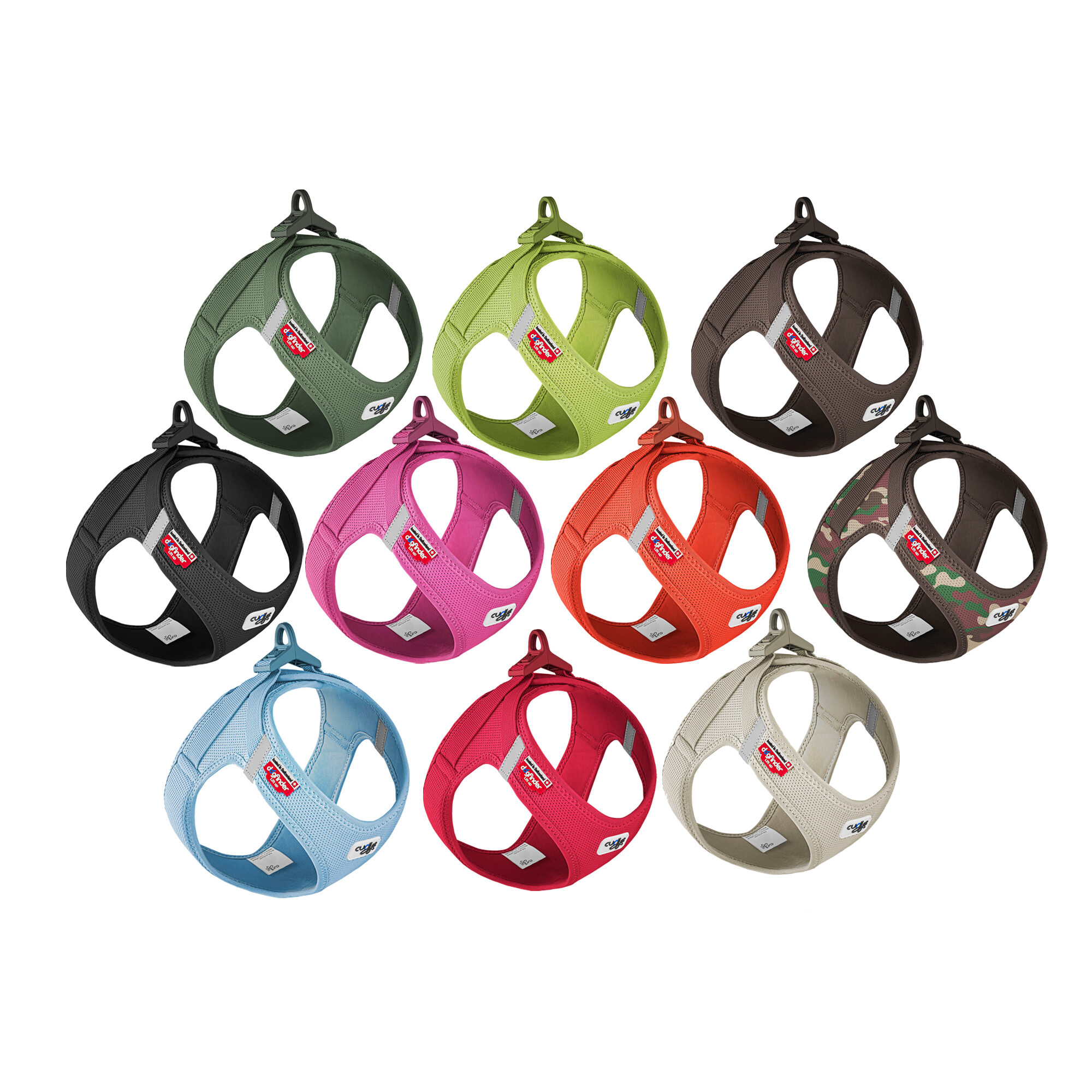 Curli Vest Harness Clasp Air-Mesh | Hond | Bestel