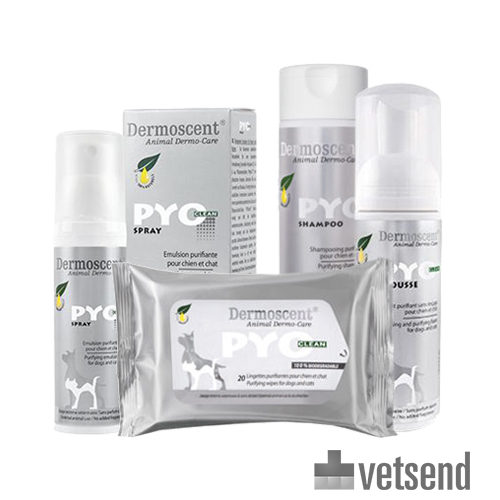 Dermoscent PYOclean Shampoo & Wipes | Grooming