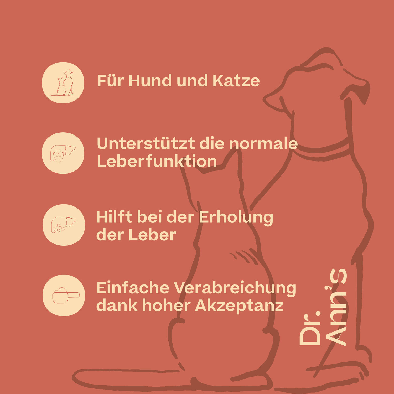 Dr. Ann's Liver Support | Hund und Katze | Bestellen