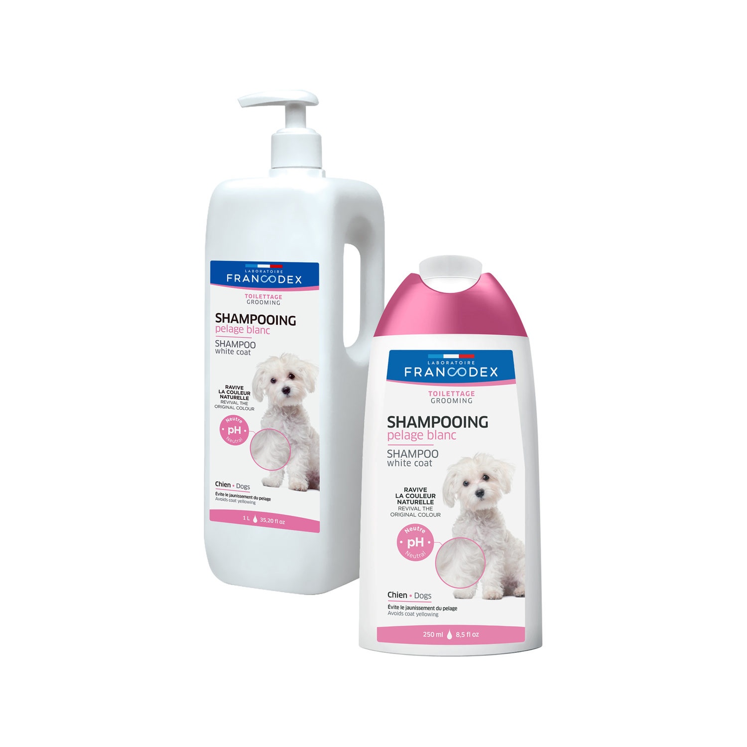 Francodex weißes Fell Shampoo | Hunde | Bestellen