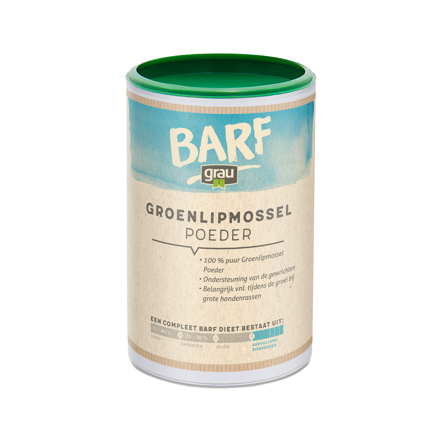 GRAU Groenlipmossel Poeder | Honden | Bestellen