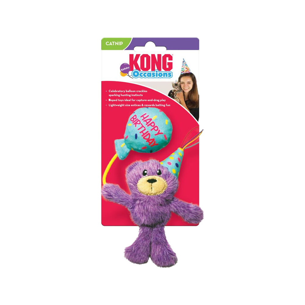 KONG Cat Occasions Birthday Teddy | Katze