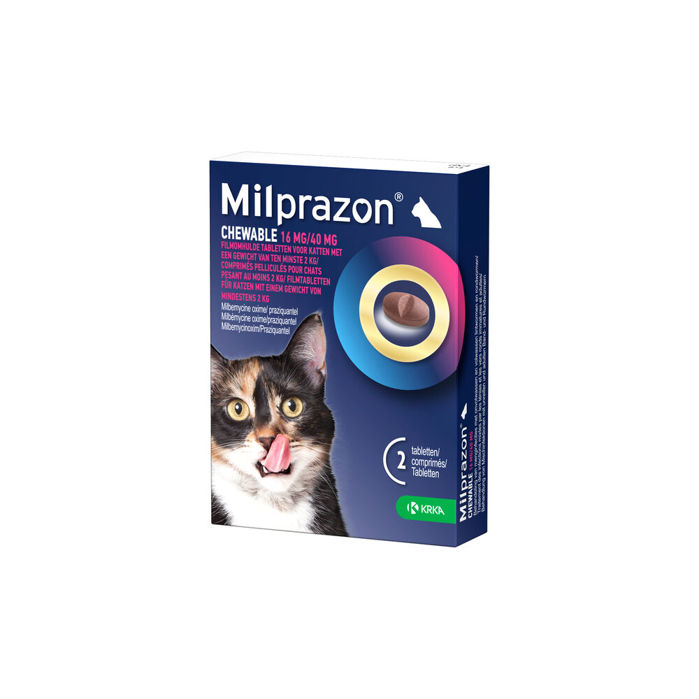 Milprazon Chewable Kat | Ontwormen | Medpets