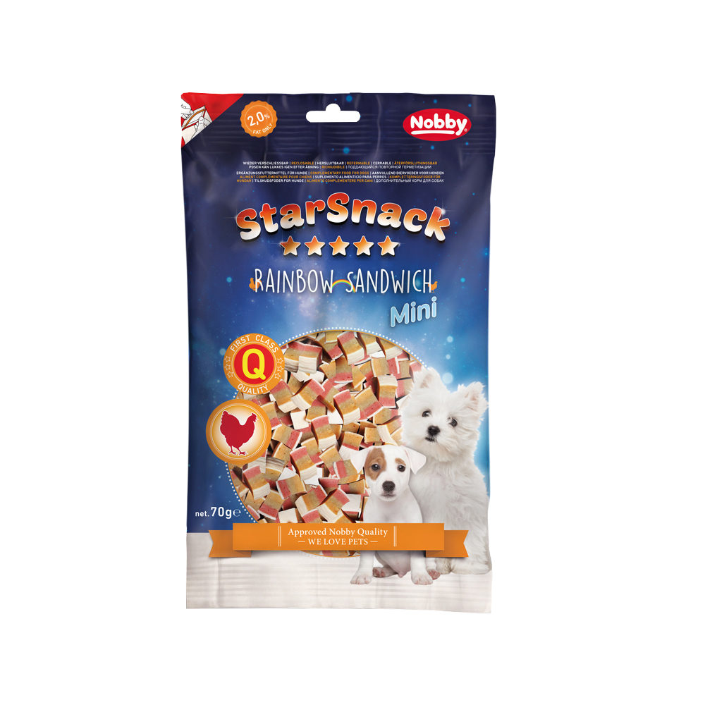 Nobby - Starsnack Mini Rainbow Sandwich | Hunde