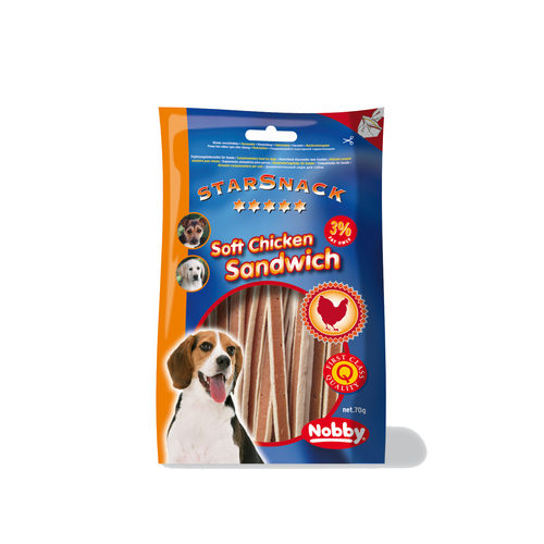 Nobby - Starsnack Soft Chicken Sandwich | Hunde