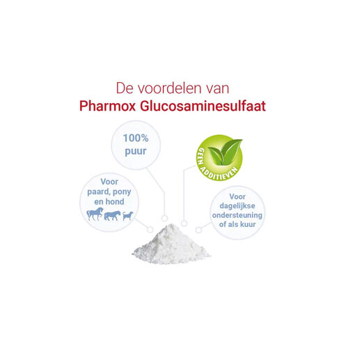 Pharmox Glucosamine Sulfaat Paard / Pony & Hond