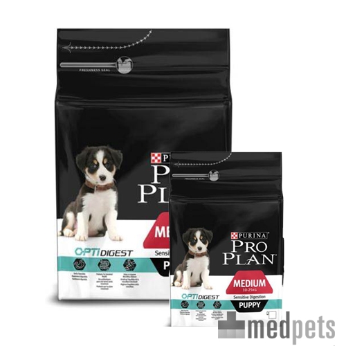 Purina Pro Plan Medium Puppy Sensitive Digestion | Voeding | Bestellen
