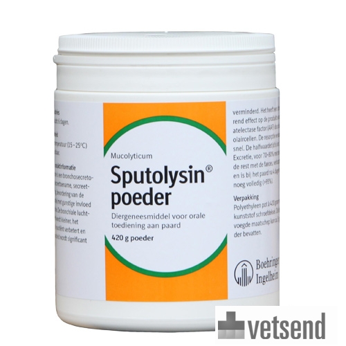 Sputolysin | Order | For horses with breathing problems and respiratory ...