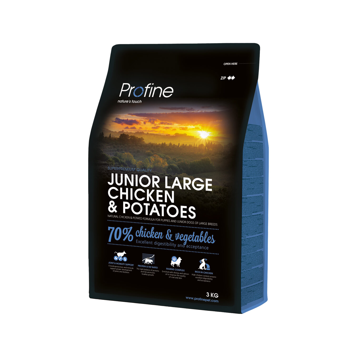 Profine Junior Large Breed – Dog Food – Chicken & Potato