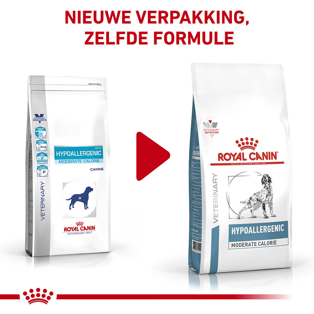 Royal Canin Hypoallergenic Moderate Calorie Hond