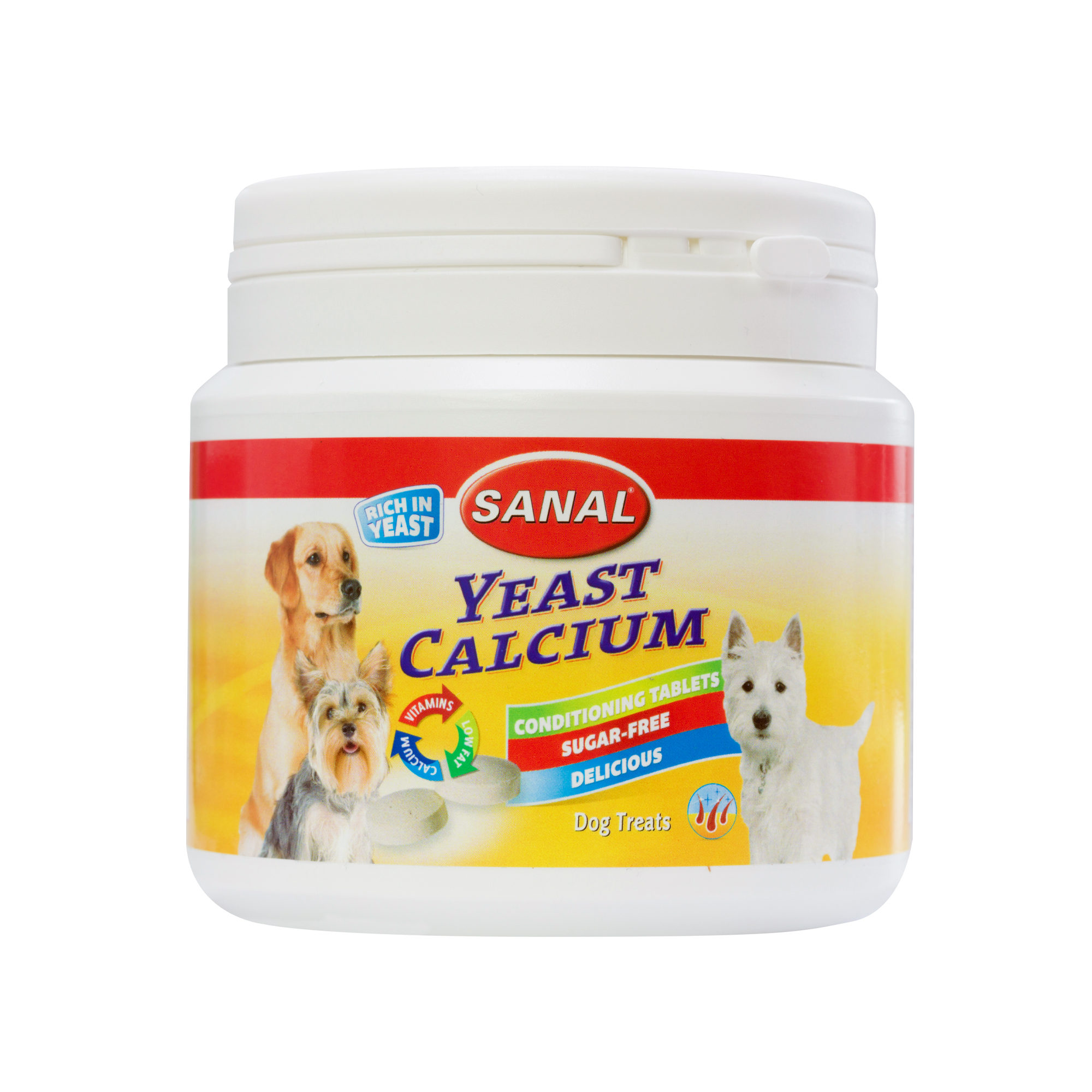 Sanal Vitamin-Leckerlis Hefe & Calcium | Hunde