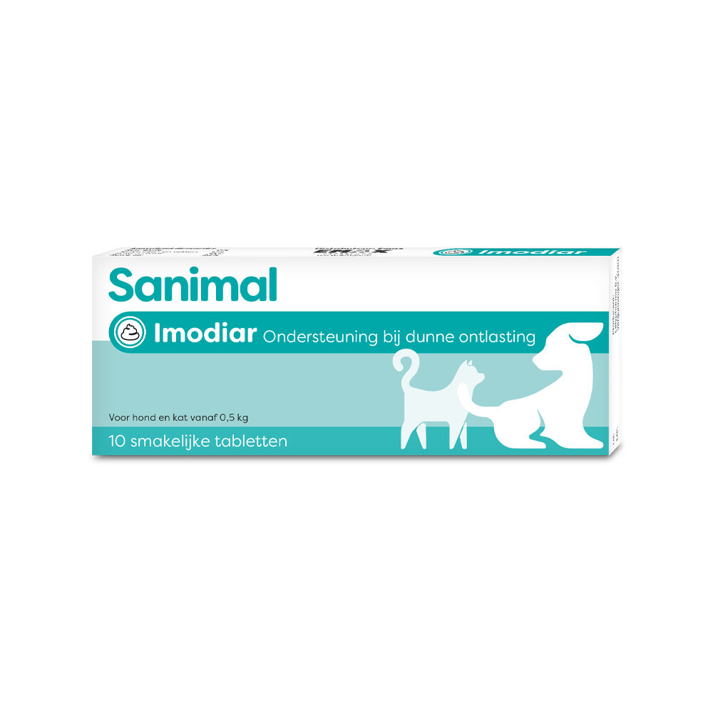 Sanimal Imodiar | Dunne ontlasting | Hond & Kat