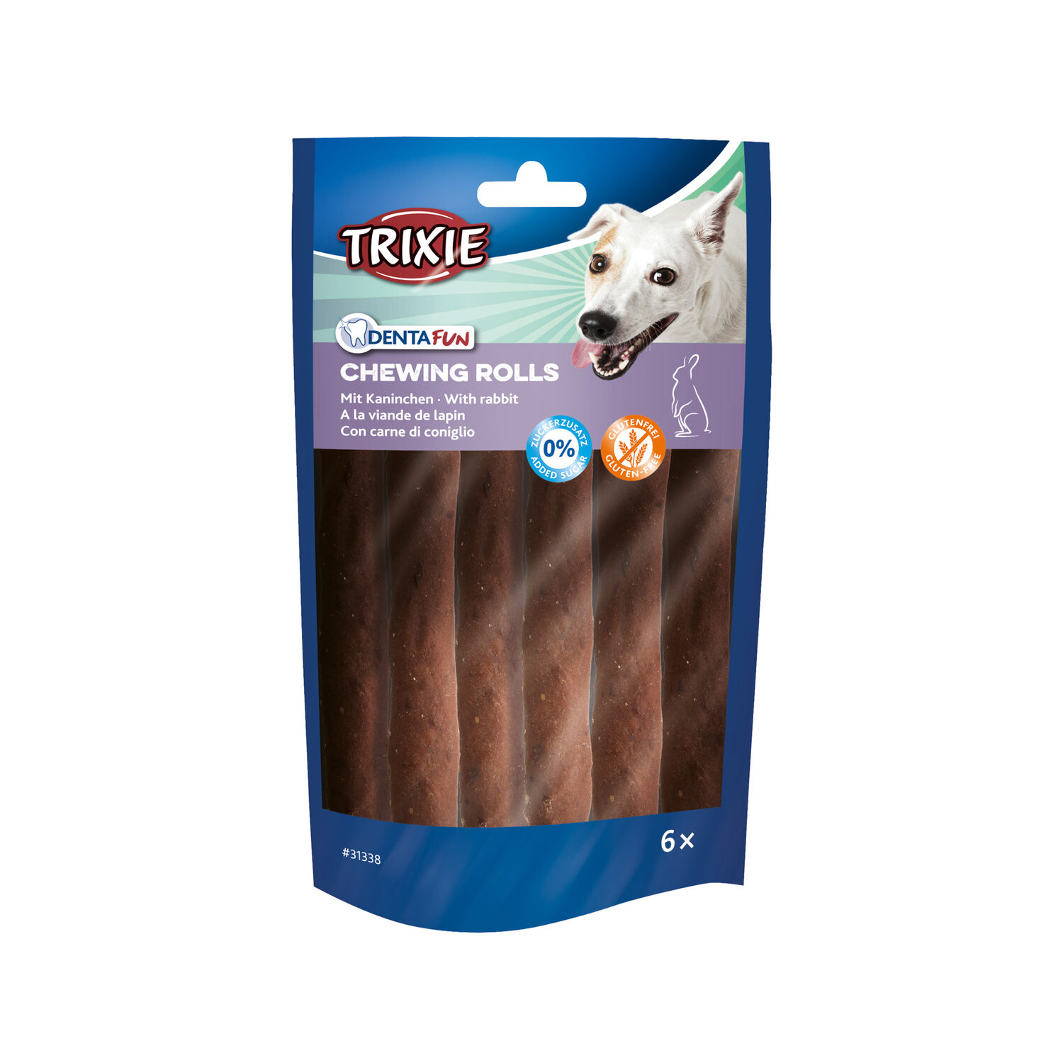 Trixie Denta Fun | Rabbit Chicken Rolls | Bestel